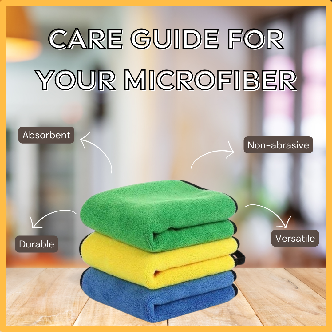 How to Take Care of Your Microfiber Cleaning Tools: Tips for Long ...
